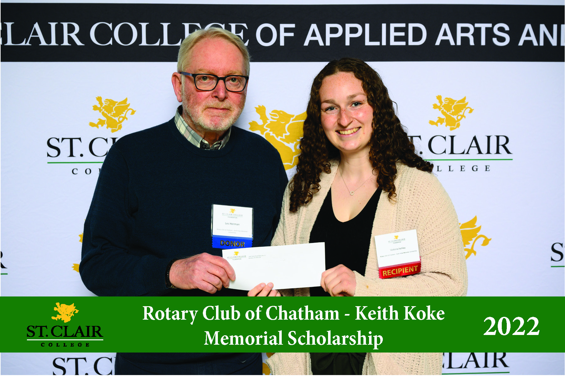 2022 Chatham Scholarship Awards St Clair College