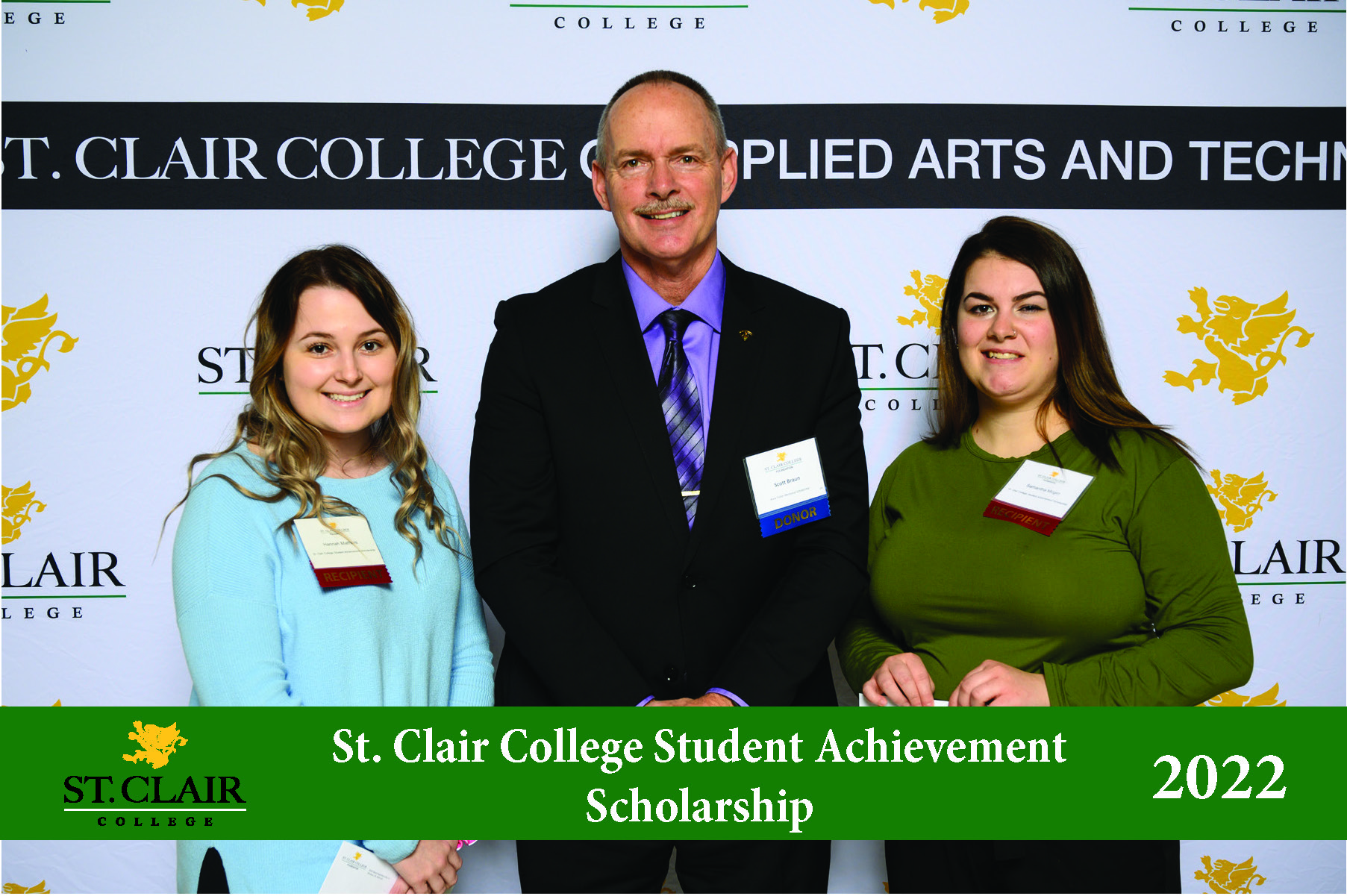 2022 Chatham Scholarship Awards St Clair College