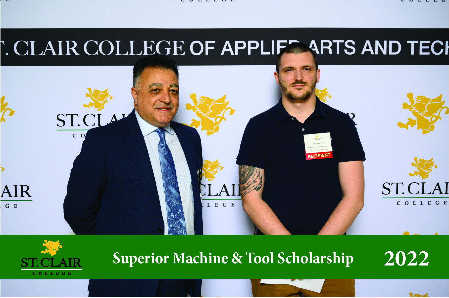 2022 Chatham Scholarship Awards St Clair College