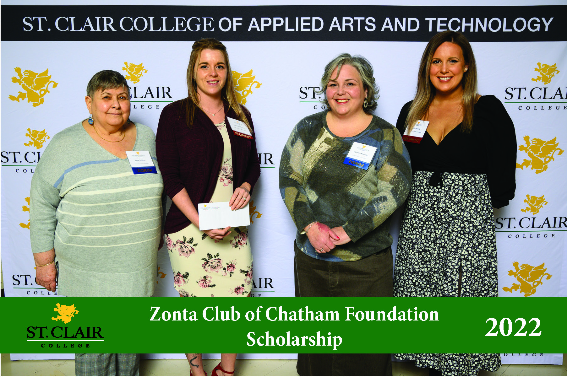2022 Chatham Scholarship Awards St Clair College