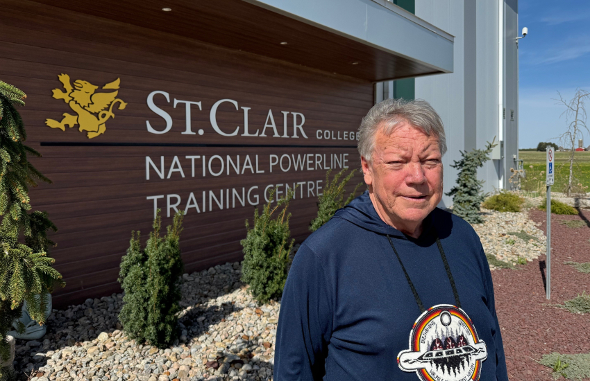 Walpole Island Chief Dan Miskokomon Visits the St. Clair College ...
