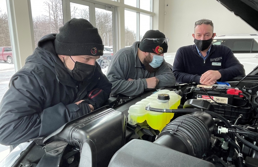 Ford donates truck for hands-on learning | St. Clair College